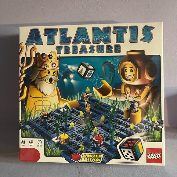 Lego | Toys | Atlantis Treasure New 385 Retired Lego Set | Poshmark